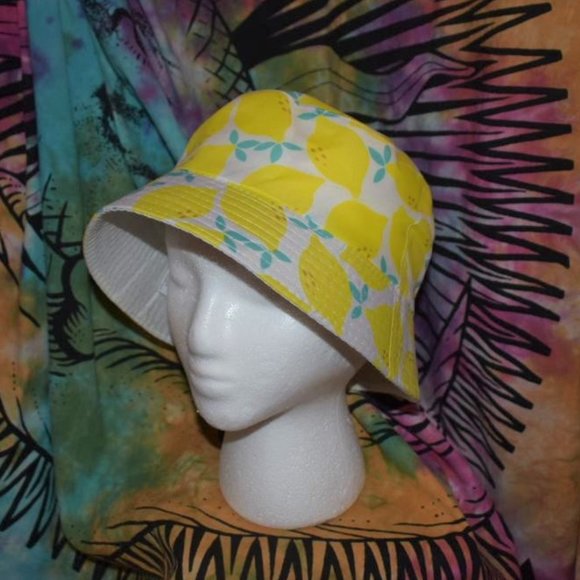 Juncture | Accessories | 4 For 2 Light Lemon Cap Bucket Hat Gardening ...